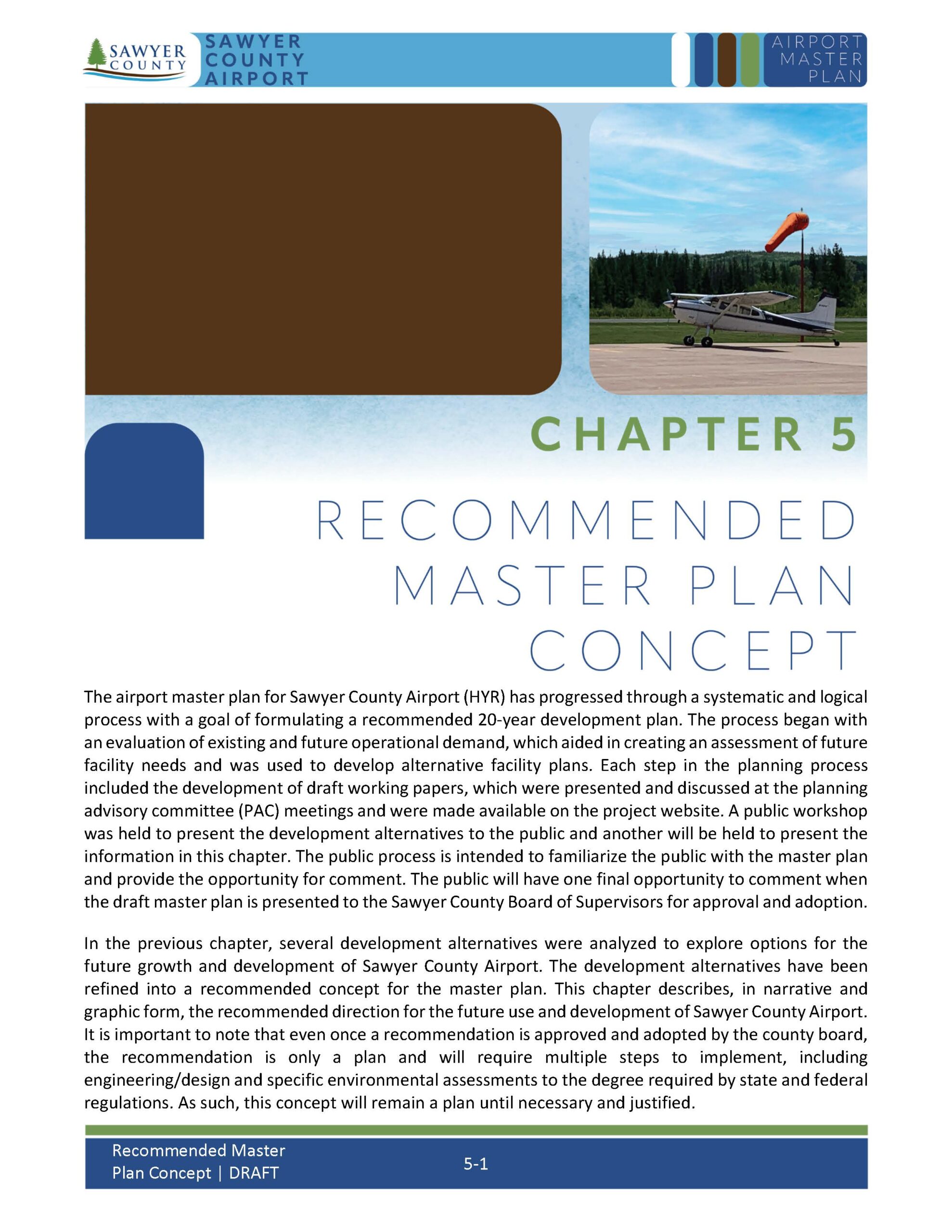 Master Plan Documents – Sawyer County Airport Master Plan